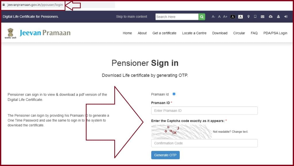 Life Certificate For Pensioners Jeevan Pramaan Life Certificate
