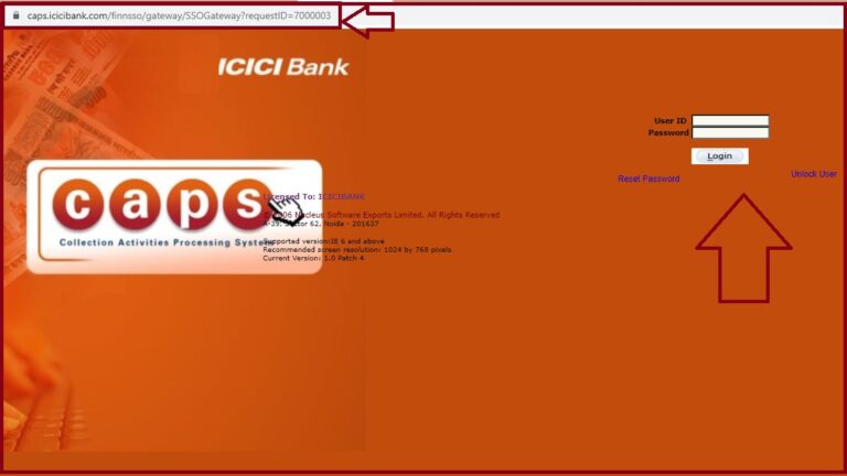 ICICI Caps Login WL163, WL23 Caps.icicibank.com finnsso