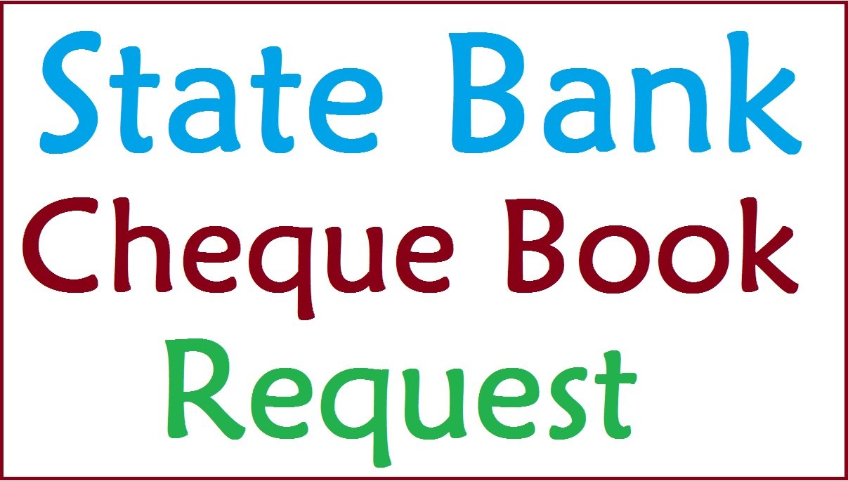 SBI Cheque Book Request How To Apply Cheque Book In SBI