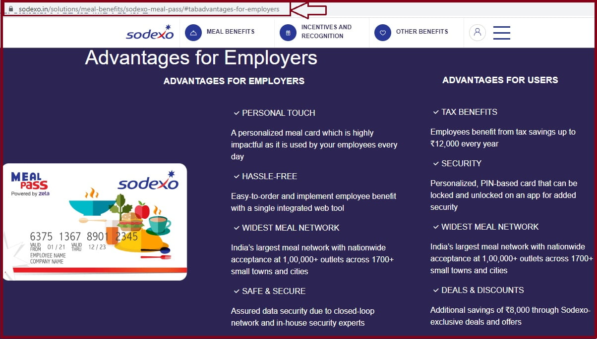 Sodexo Meal Card Pass Login Activation Balance Check