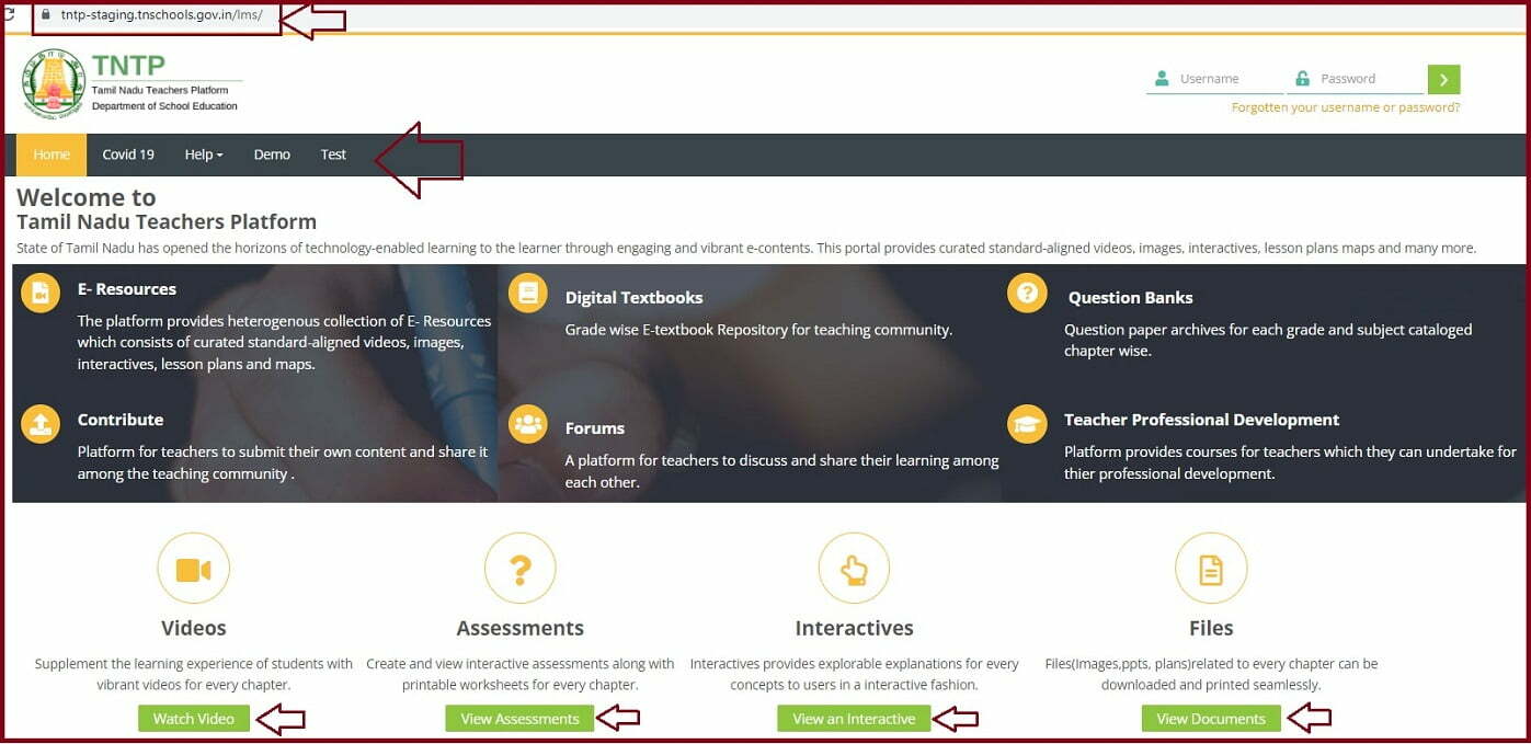 TNTP Login | TN EMIS Portal 2025 at tntp.tnschools.gov.in/login